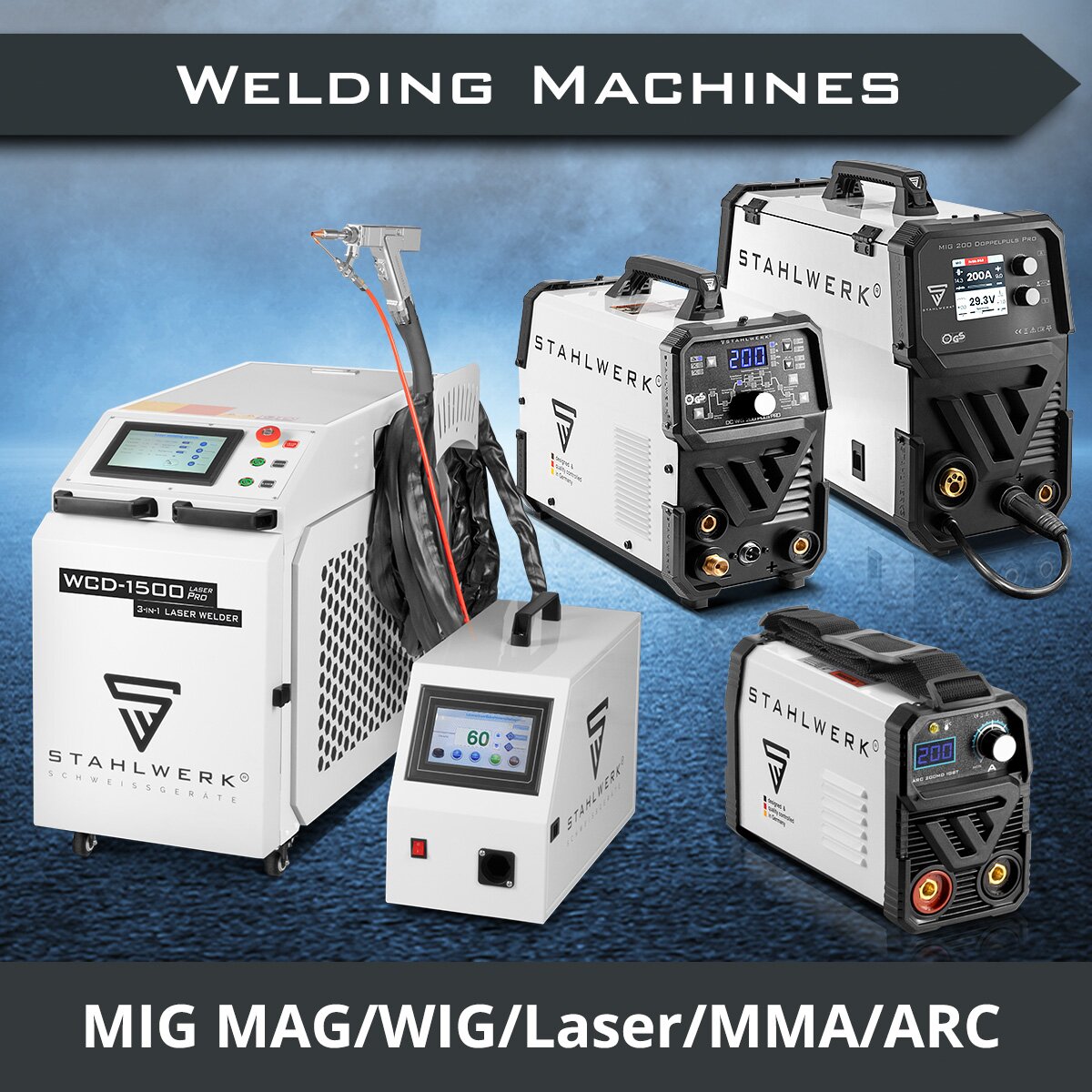 STAHLWERK Welding Machine Shop | 7 years warranty