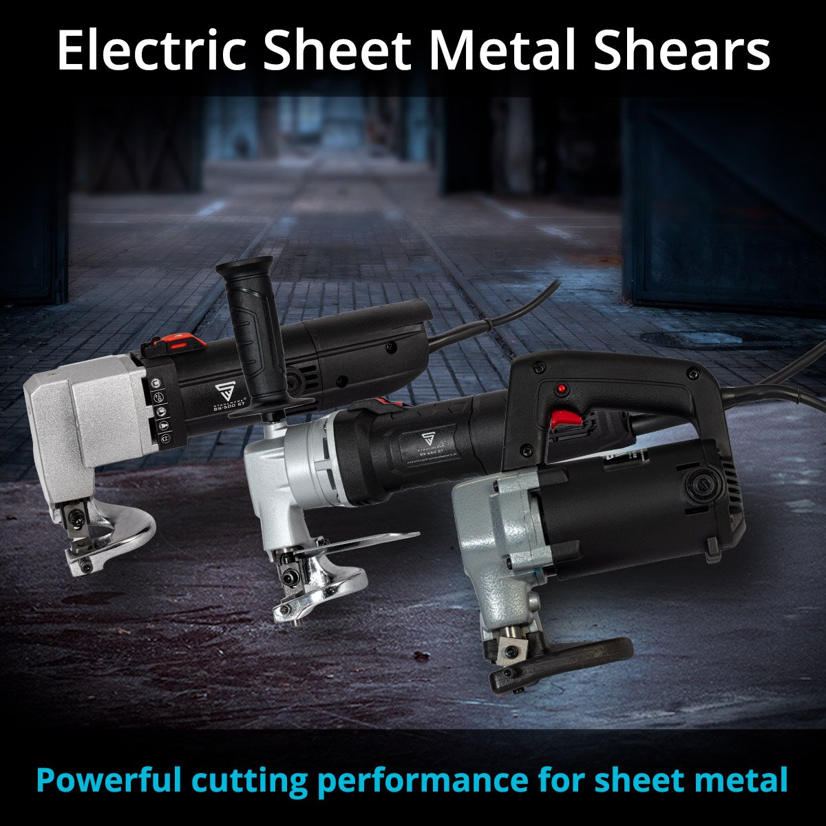 Electric sheet metal shears