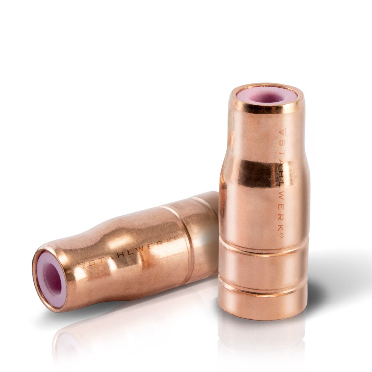 STAHLWERK set of 2 cored wire nozzle + cored wire 0.8 mm 1 kg + STAHLW ...