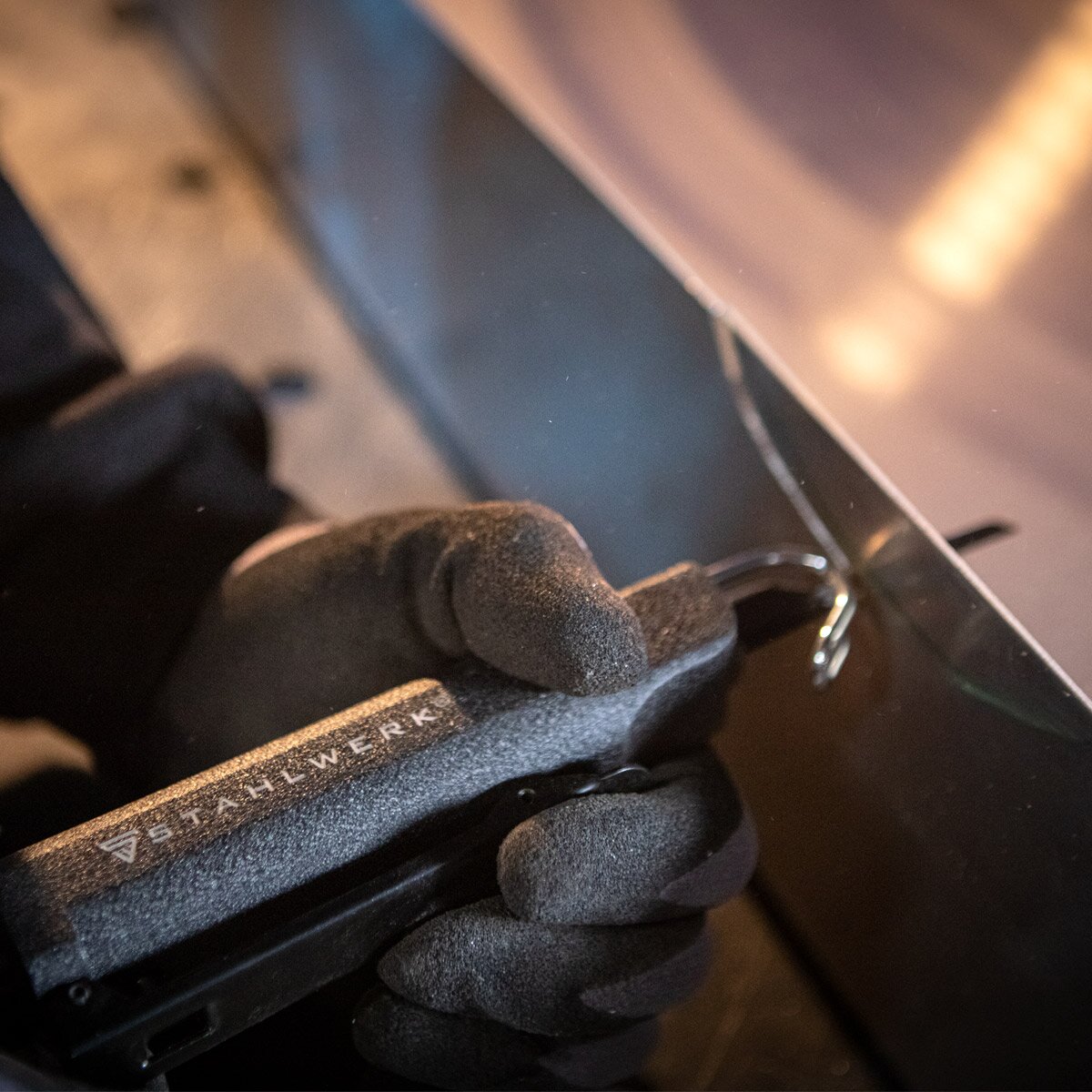 STAHLWERK Compressed Air Jigsaw Body Saw Sheet Saw Pneumatic Saw for C