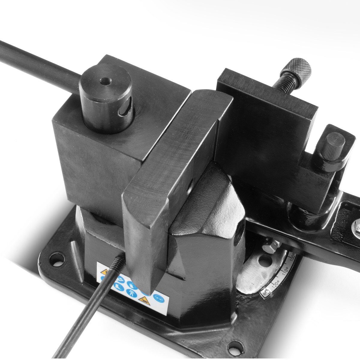 STAHLWERK Universal Biegemaschine Biegewinkel bis 120° Grad Kalt und W ...