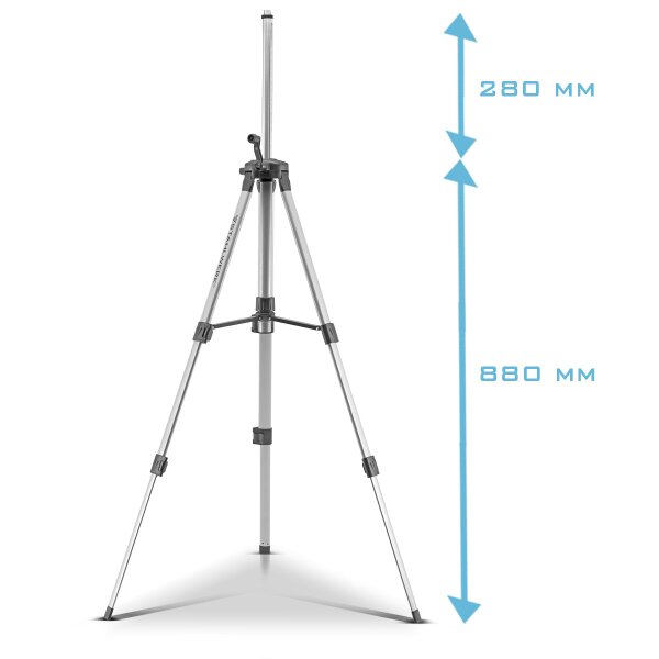 STAHLWERK Universal Stativ Baustativ für STAHLWERK Kreuzlinienlaser KL ...