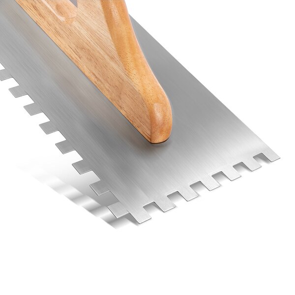 STAHLWERK Glättekelle 140 x 500 mm Putzkelle Traufel Glattkelle Rechte