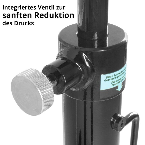 STAHLWERK Hydraulischer Getriebeheber Motorheber Faulenzer belastbar b ...