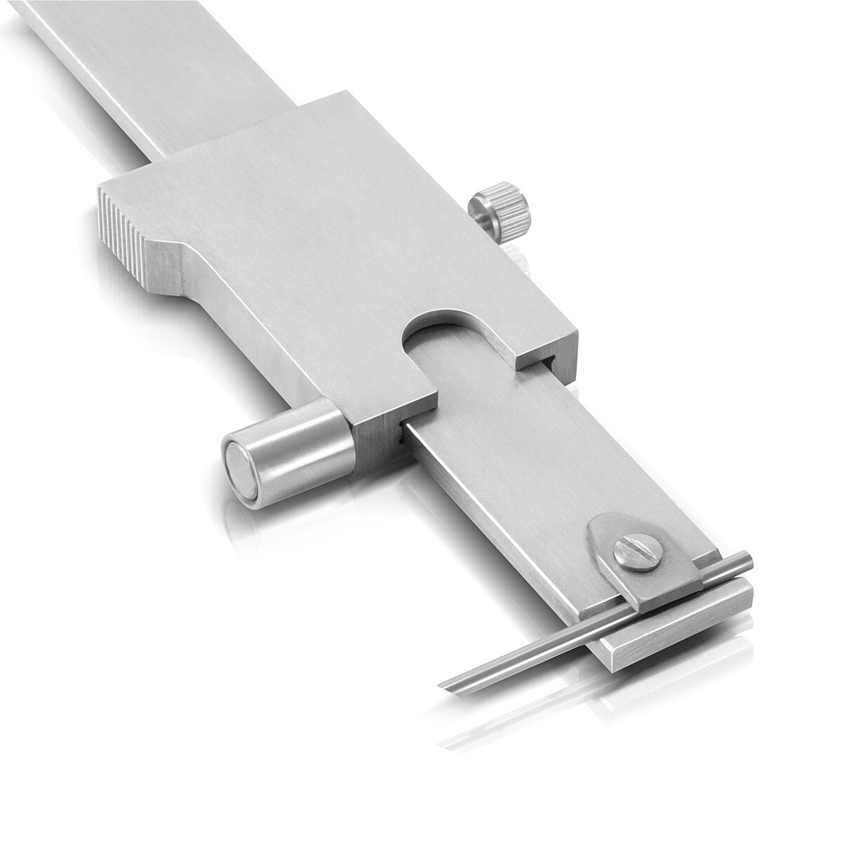 STAHLWERK Anreiß Messschieber Messlehre Schieblehre 0-200 mm DIN 862 m ...