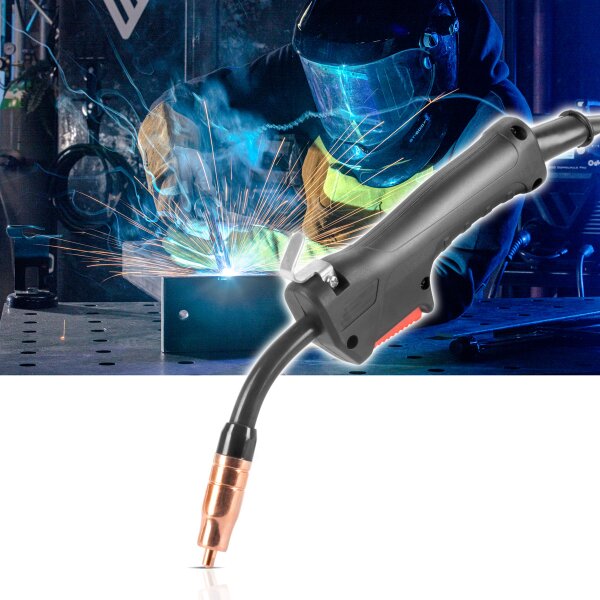 STAHLWERK FLUX welding torch AK14 MB14 160A Torch 2m hose package 9mm ...
