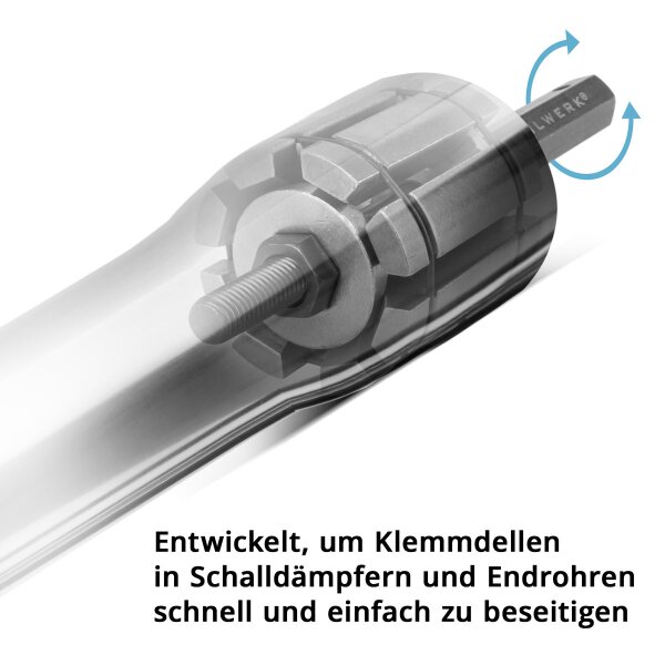 STAHLWERK Hydraulischer Universal Abzieher Lagerabzieher mit 10 t Zugk ...