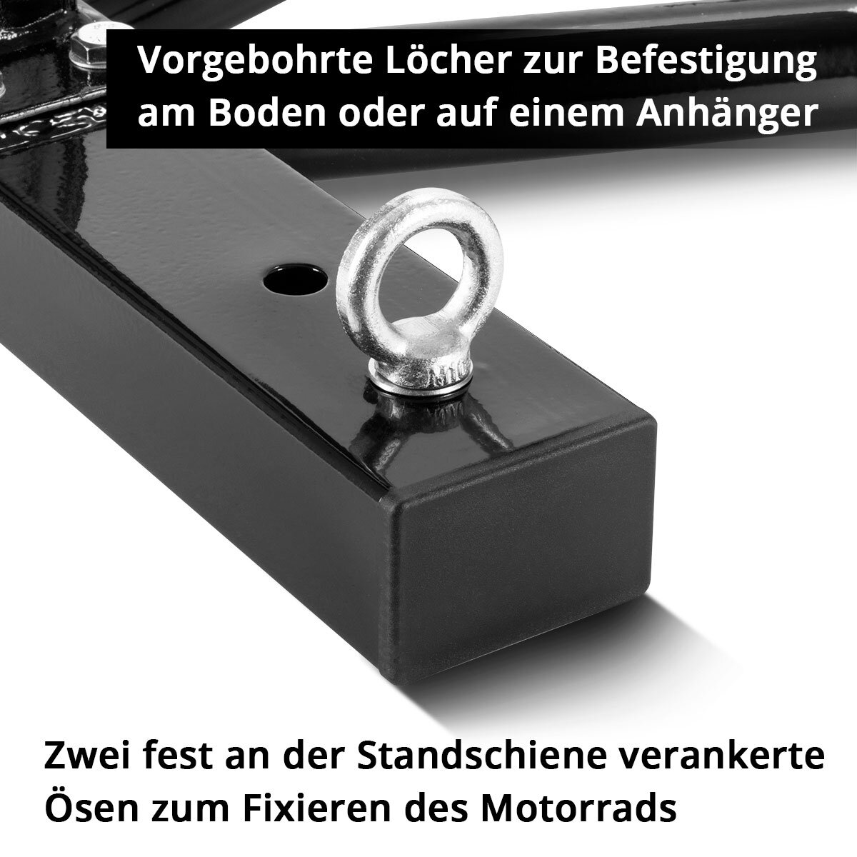 STAHLWERK Motorrad Montageständer Transportständer Motorradständer Mot ...