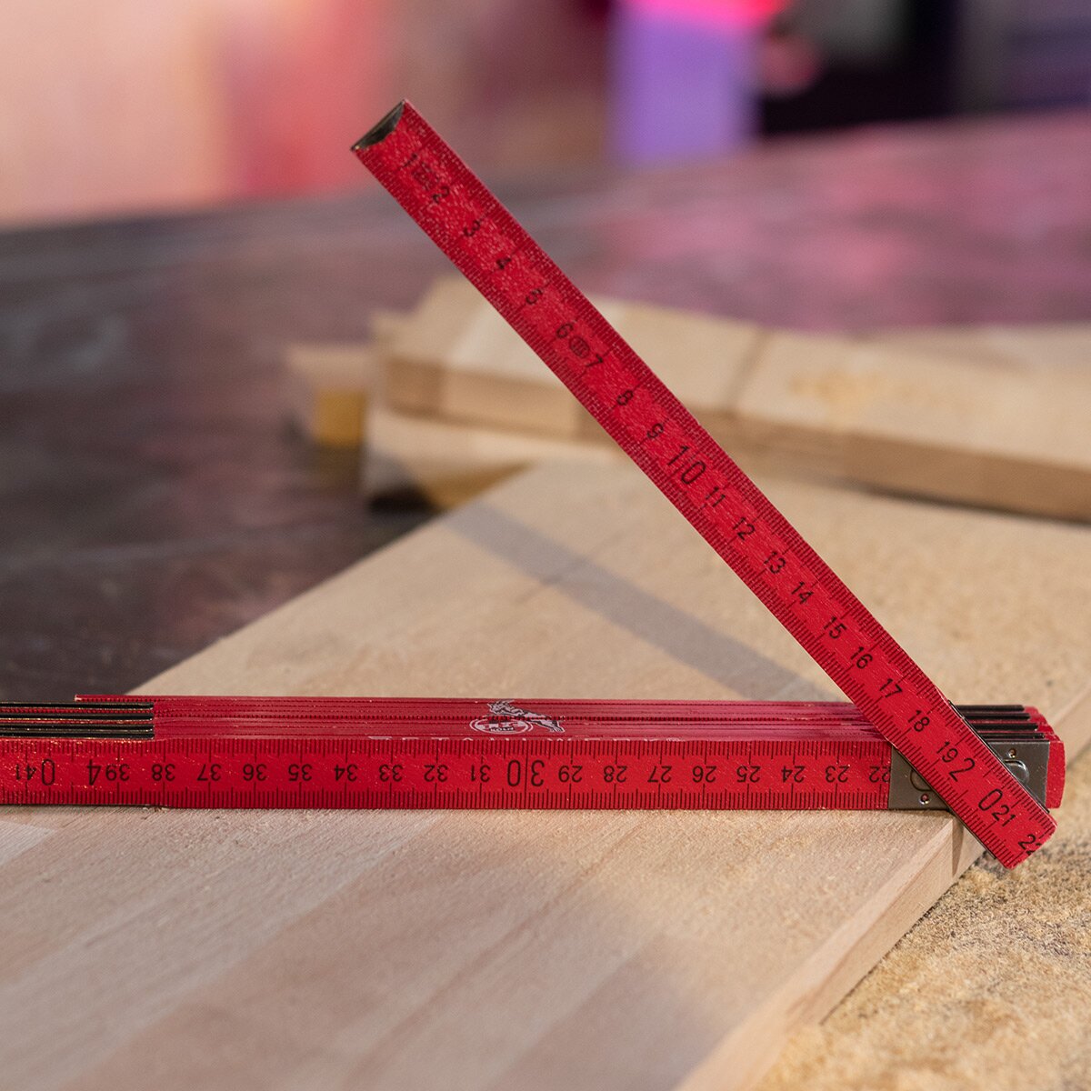 STAHLWERK folding rule 1. FC Köln Edition set of 3 2 m folding rule, 21 ...