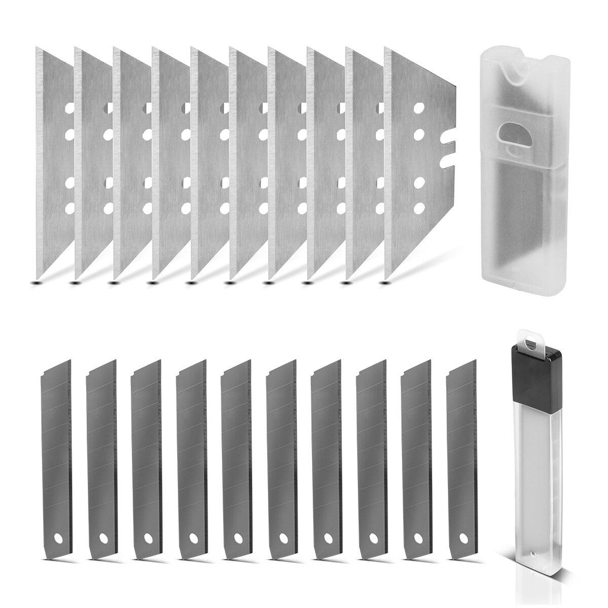 STAHLWERK cutter knife set of 4 with blades cutter carpet knife parcel ...