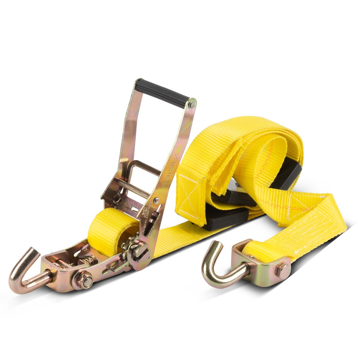 STAHLWERK wheel lock 3m 2,250 kg ratchet strap lashing strap car trans ...