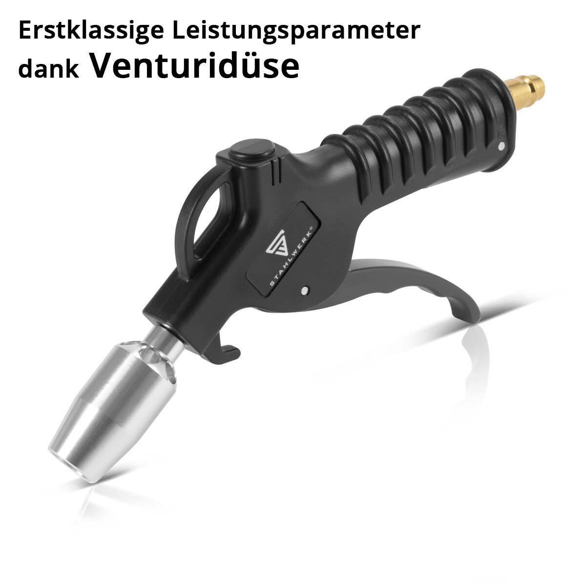 STAHLWERK compressed air blow gun Venturi nozzle Compressed air gun Bl ...