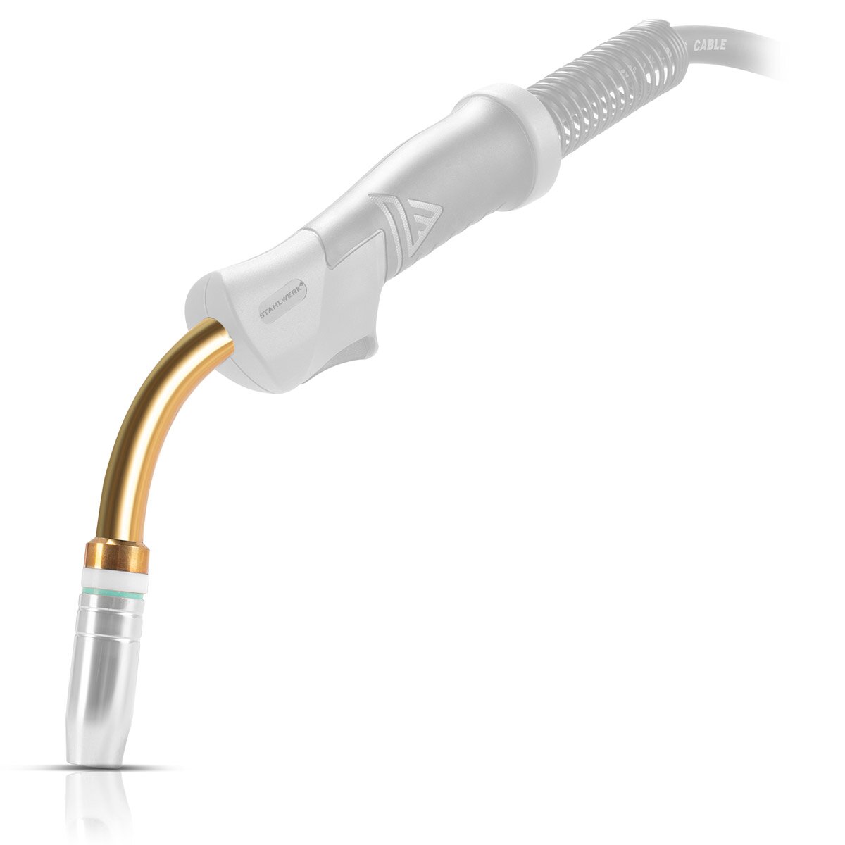 STAHLWERK MIG MAG torch neck AK25 MB25 for MIG MAG welding torch hosep ...