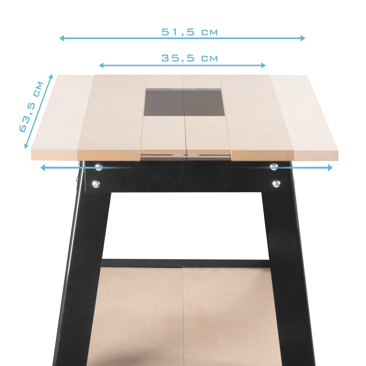 STAHLWERK universal machine stand 225 kg machine table machine base fr ...
