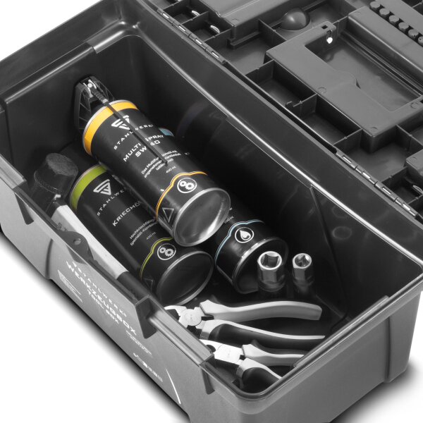 STAHLWERK Toolbox Set with 5 empty tool boxes Tool box Tool case, 59,99