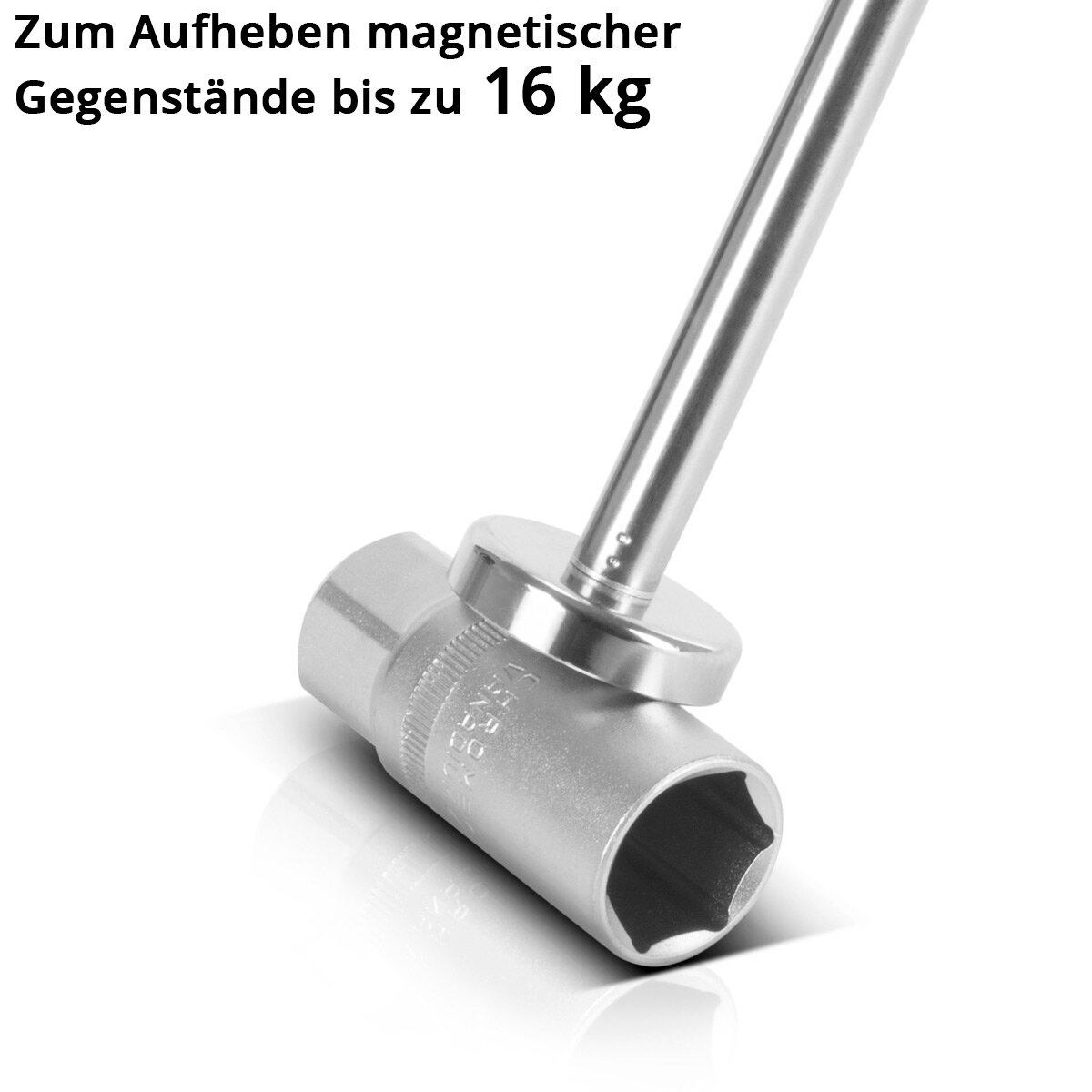 STAHLWERK telescopic pick-up tool telescopic magnet magnetic rod magne ...