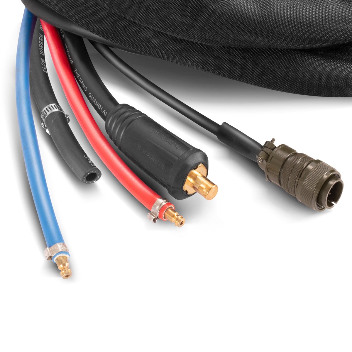 STAHLWERK MIG MAG intermediate hose package 30 m water-cooled 95 mm2 1 ...