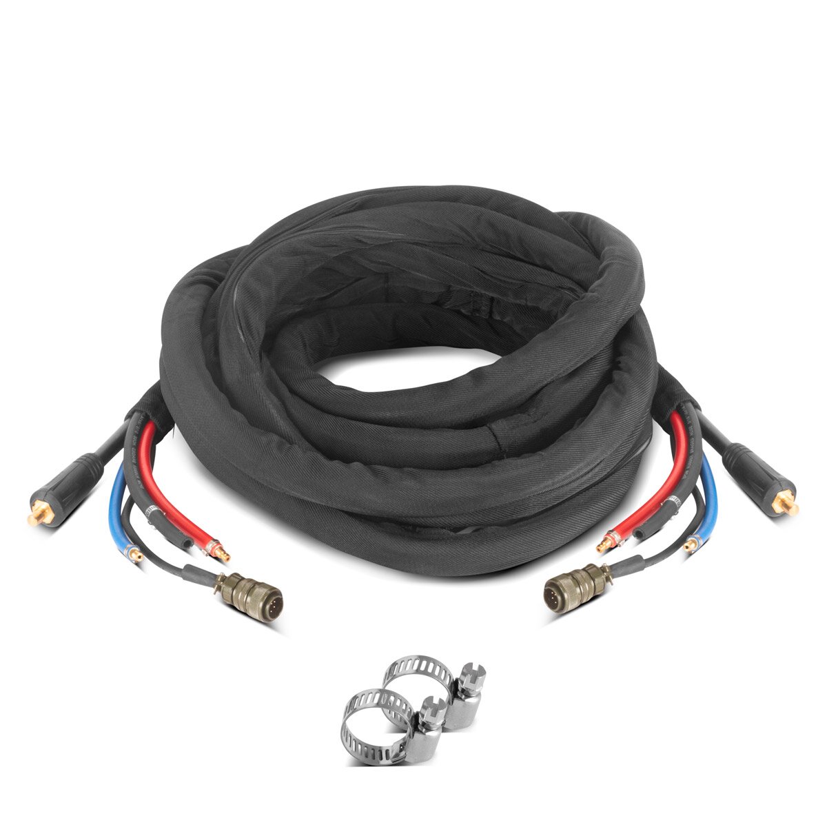 STAHLWERK MIG MAG intermediate hose package 30 m water-cooled 95 mm2 1 ...