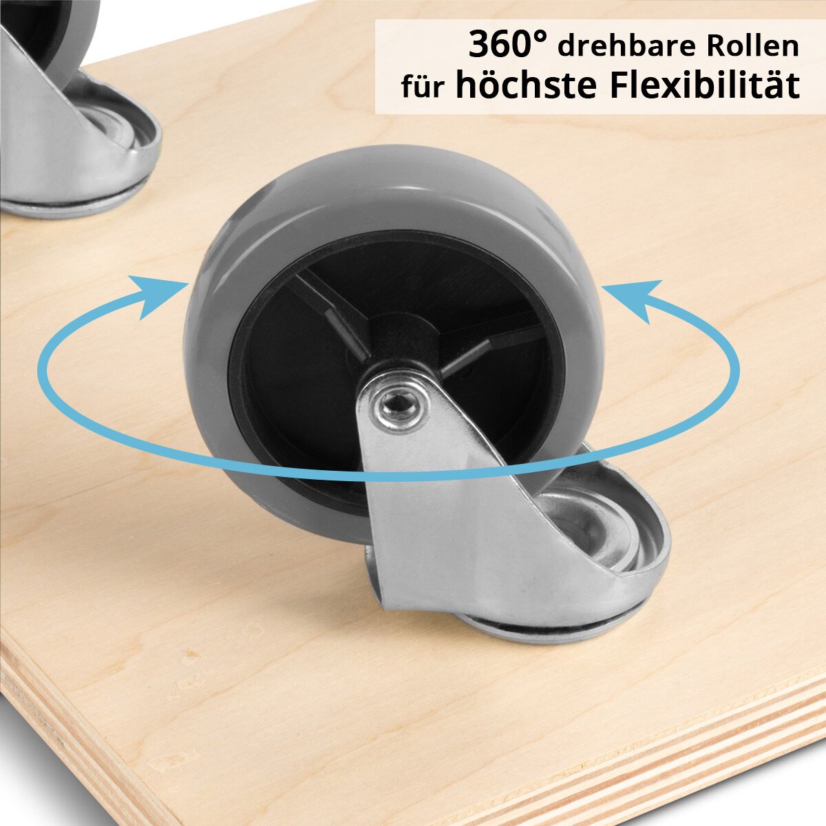 STAHLWERK trolley with handle up to 250 kg 58x29 cm Transport trolley ...