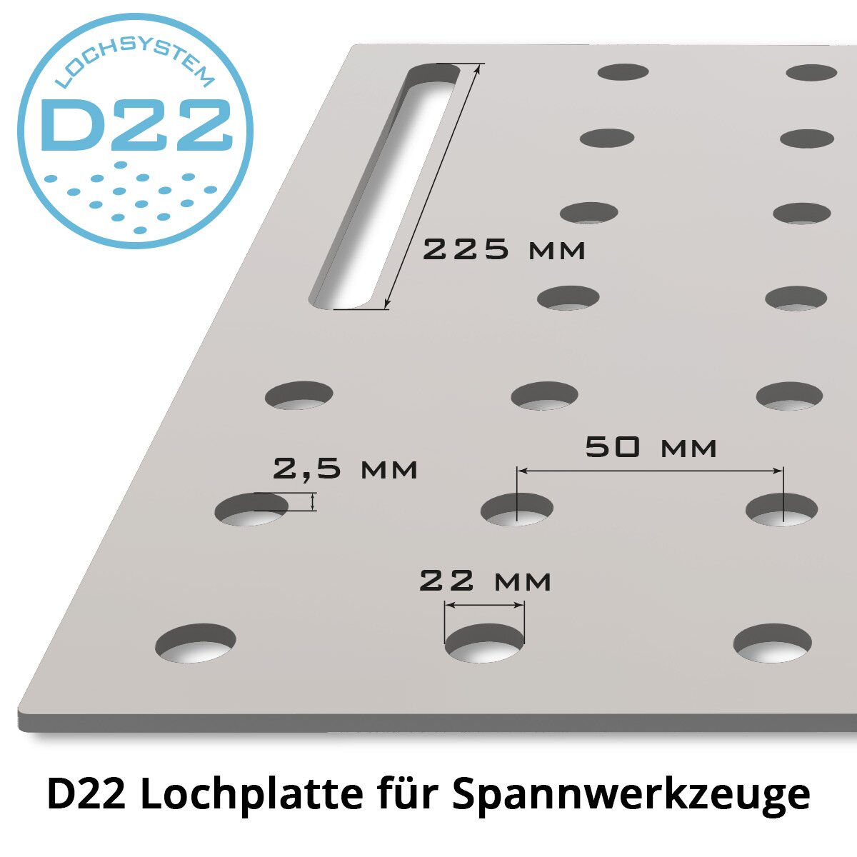STAHLWERK welding table 915x457 mm Assembly table Work table D22 Perfo ...
